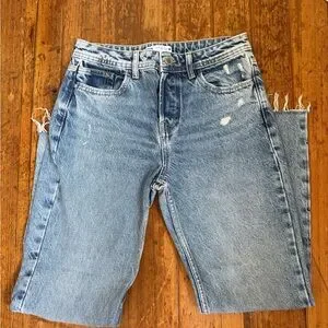 Zara | Jeans | Zara Light Blue Denim Jeans | Poshmark
